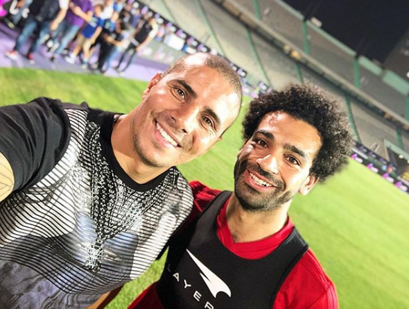 2018-08-06 Fans in Egypt – Mo Zidan with Mo Salah in Cairo Stadium ...