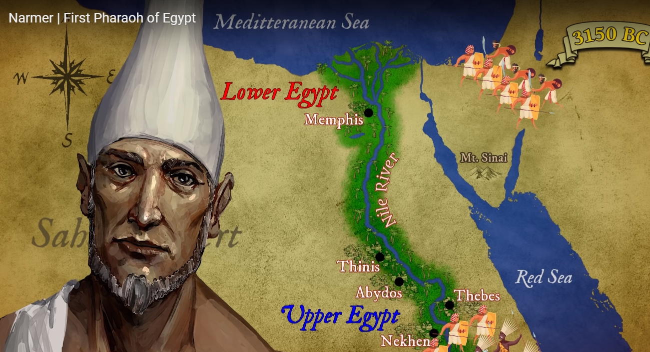 2020-11-24-Narmer-Mina-First-Pharaoh-Of-Egypt-Unify-Upper-Lower-Egypt ...